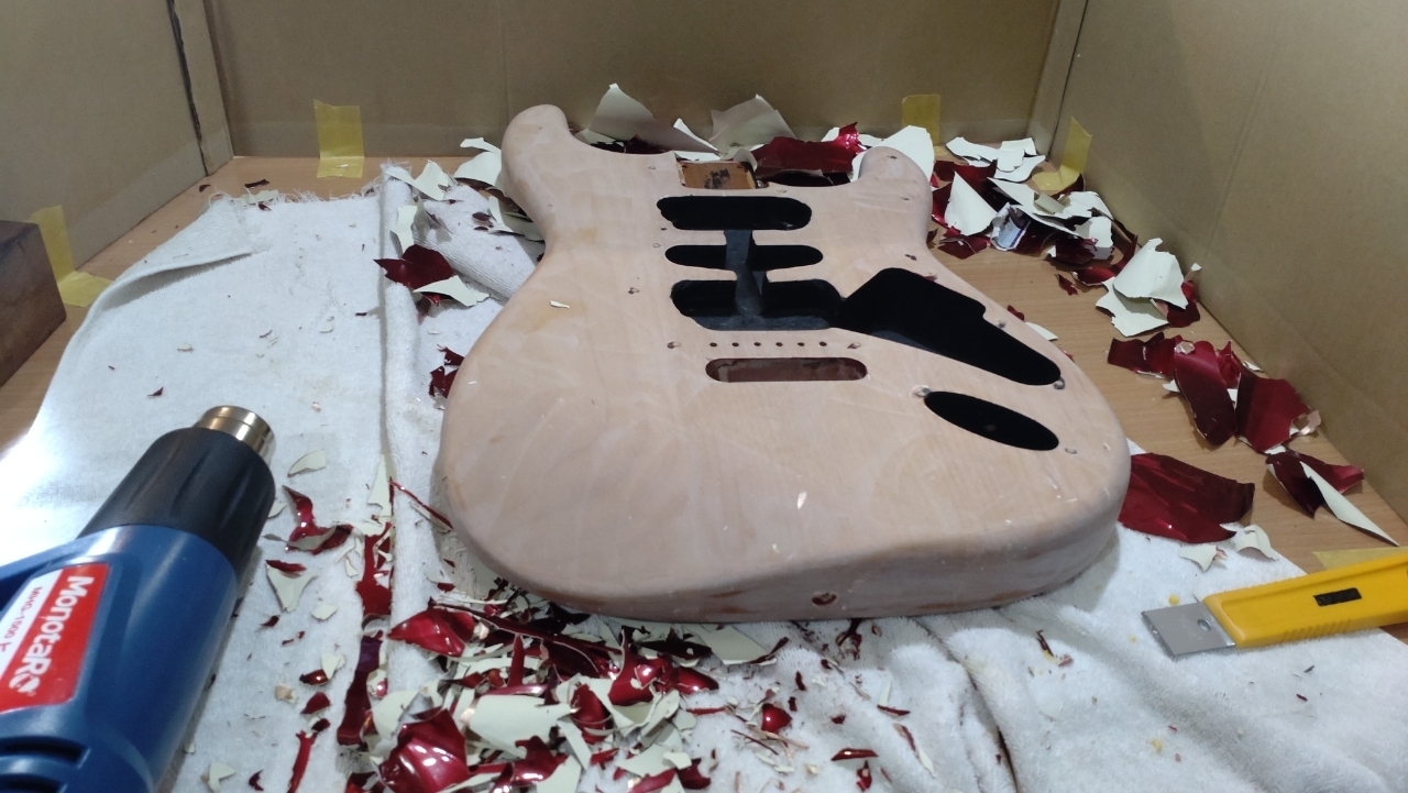 塗装剥離: H/F studio